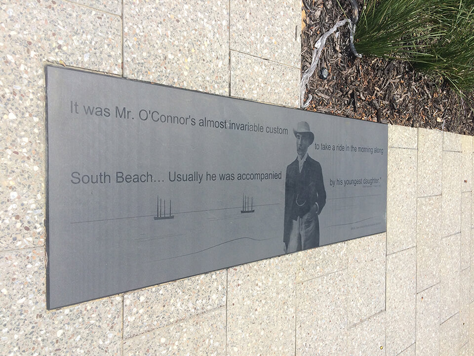 CY O’Connor Development Plaques – Artforms